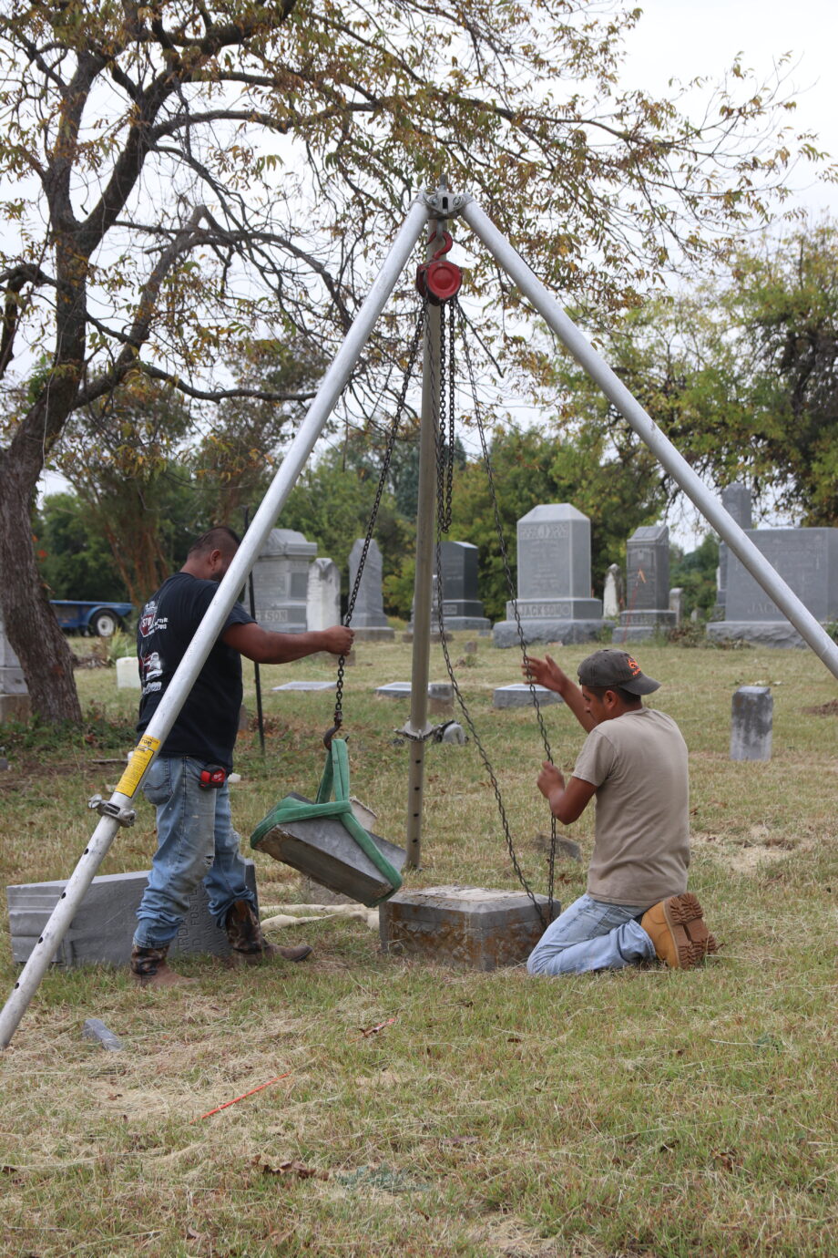 Restoration Photo Gallery – McCree Cemetery